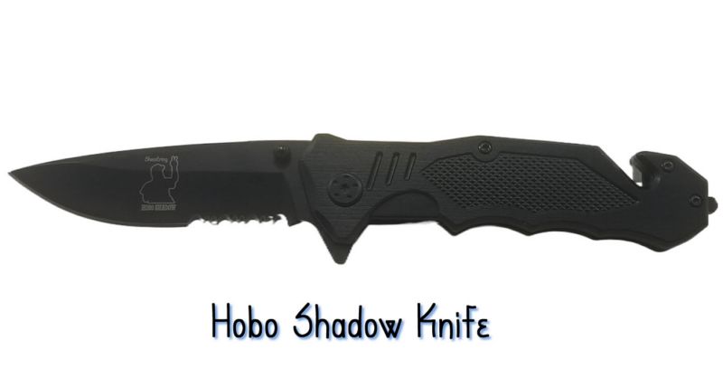 Hobo Shadow - Tactical Rescue Assisted Open w/Glass Braker and Seatbelt ...